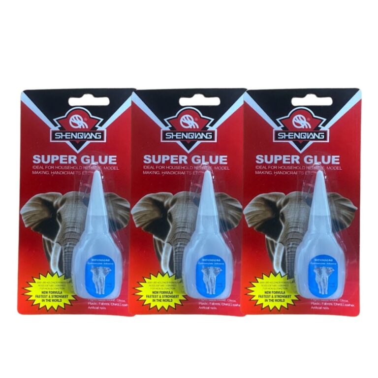 SHENQIANG Super Glue 20g Cyanoacrylate Adhesive Elephant Glue Strongest ...
